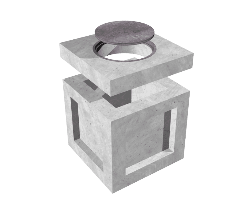 2'-0" x 2'-0" Handhole - AC Miller Precast Concrete Products