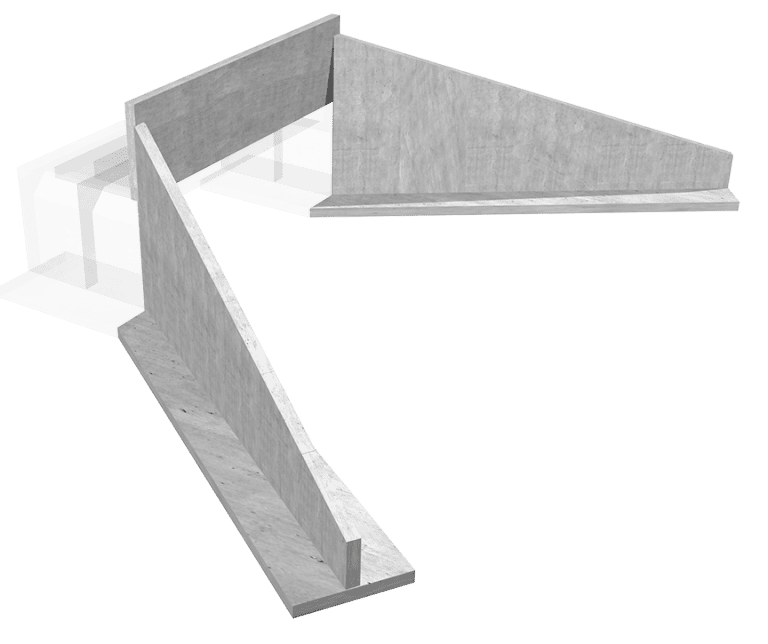 Wingwall - AC Miller Precast Concrete Products